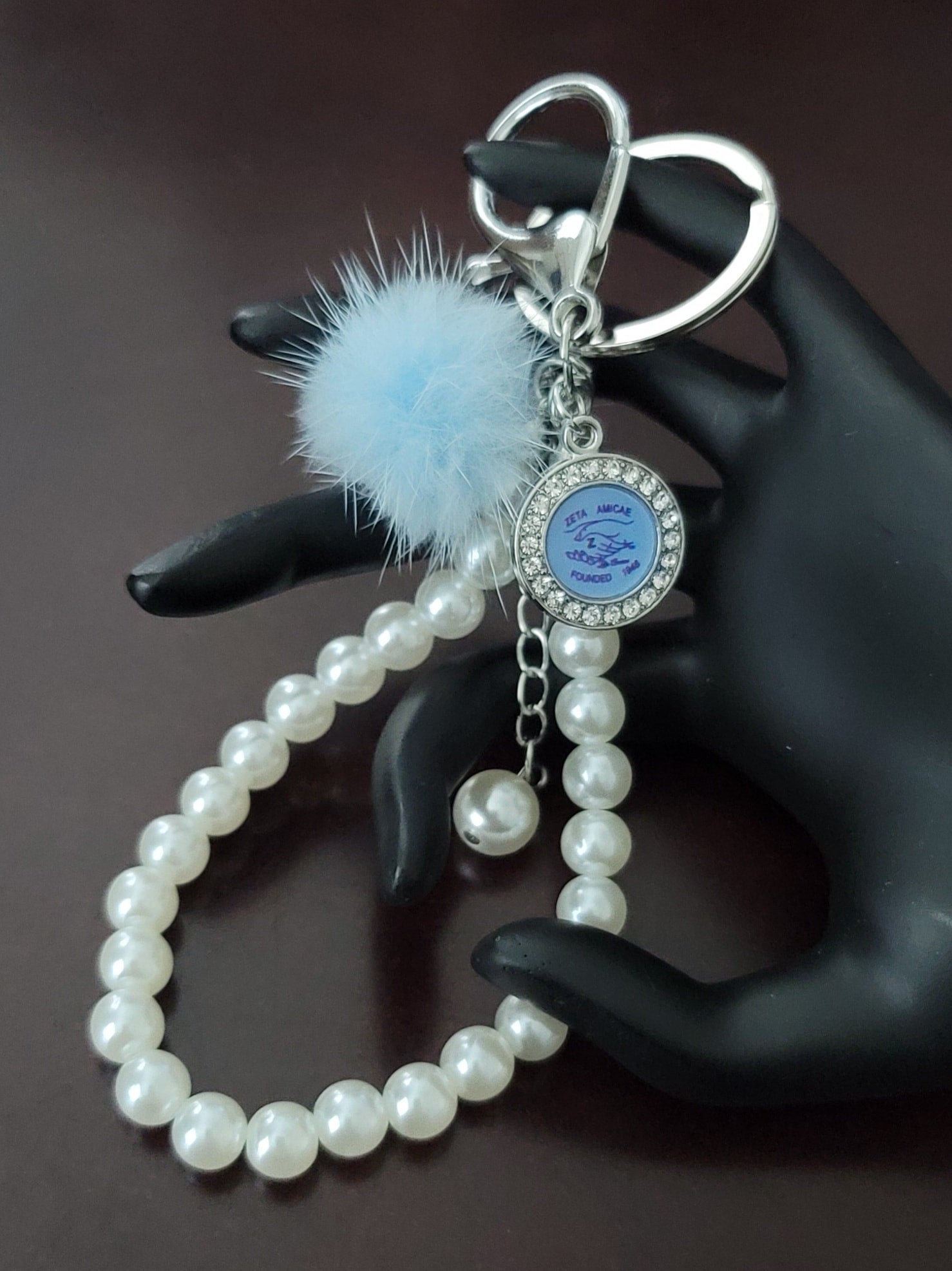 Zeta Amicae Purse Charm | Forever Finer Designs