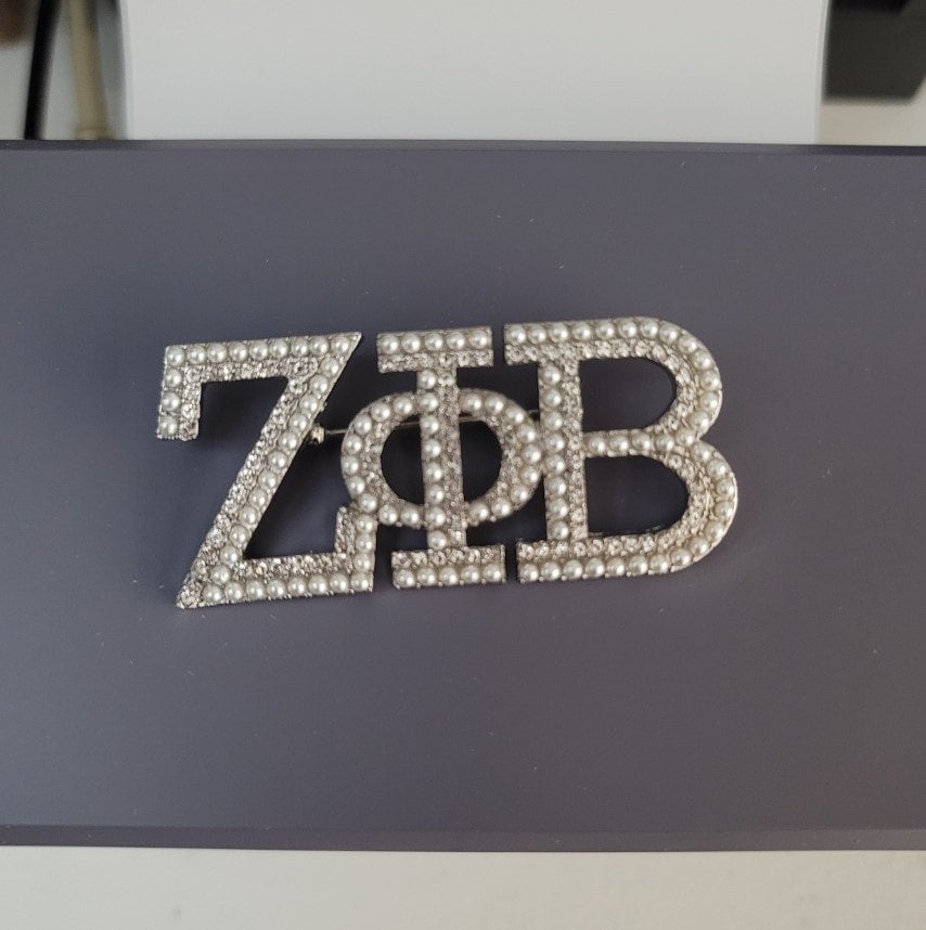 Diamond & Pearl ZPB Pin | Forever Finer Designs