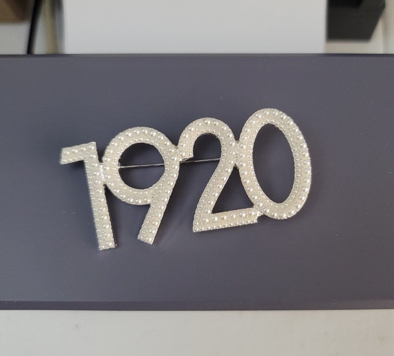 Pearl 1920 Pin | Forever Finer Designs