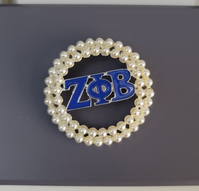 Circle of Pearls ZPB Pin | Forever Finer Designs